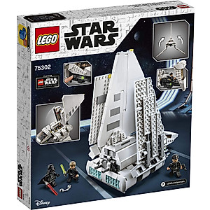 LEGO Star Wars Imperial Shuttle 75302 Building Kit; Awesome Building Toy for Kids Featuring Luke Skywalker and Darth Vader; Great Gift Idea for Star Wars Fans Aged 9 and Up, New 2021 (660 Pieces)