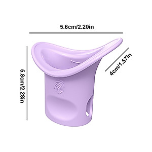 Silicone Eye Wash Cups, Eye Wash Cleaner Kit Silicone, Eye Cups for Eye Wash, Soft Eye Cleaning Eyewash Cups Cleansing with Storage Container, Eye Bath for Elderly Women Men Children