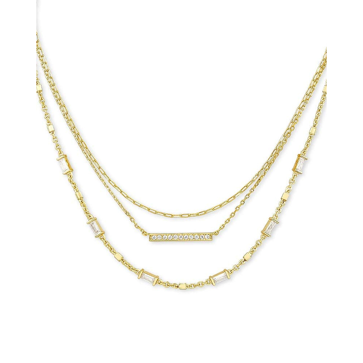 Kendra Scott Addison Multi Strand in Gold Gold Metal
