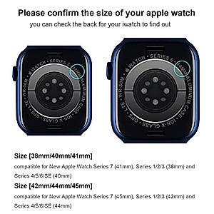 ShiningCare Clear Watch Bands Compatible for Apple Watch Band 45mm 44mm 42mm 41mm 40mm 38mm with Protective Bumper Case for iWatch Series 8 7 6 5 4 3 2 1 SE, Crystal Transparent Cute Jelly Watch Strap for Women and Men (Clear, 42/44/45mm)