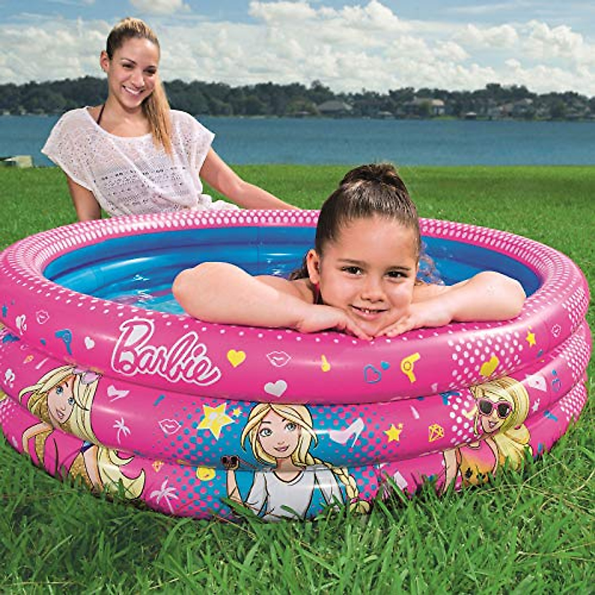 Bestway Barbie Children's 3-Ring Paddling Pool — 🛍️ The Retail Market