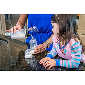 Primo Passi Portable Formula Mixer – Handheld Baby Milk Mixer for Smooth Formula Preparation – Easy to Clean, Battery Operated, Ideal for Travel & On-the-Go Use