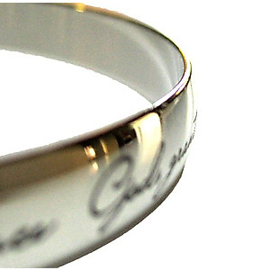 Serenity Prayer Bangle Serenity Prayer Bracelet Fine Discreet Engraving for Women