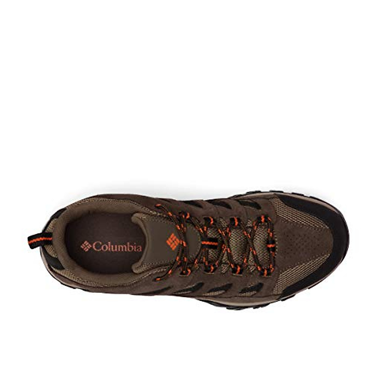 Columbia Mens Crestwood Hiking Shoe Breathable, High-Traction Grip, Camo Brown, Heatwave, 12 US