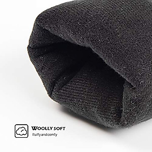 HIGHCAMP Kids Ski Mittens Waterproof Winter Snow Gloves with Zipper and String on Long Cuff for Toddler Boys Girls -Rosa,M (6-8 Y)