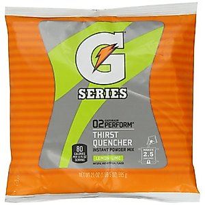 Gatorade G Series Thirst Quencher, Lemon Lime, 21 Ounce Package (Pack of 4)