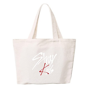 Kpop Merchandise Canvas Shoulder Bag, Hobo Crossbody Handbag Casual Tote bag for Girls Women Gifts（Q）