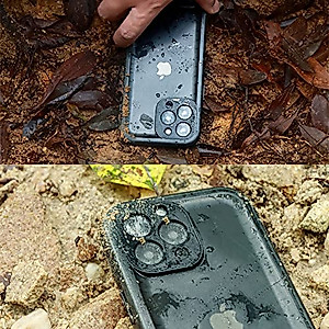 SPORTLINK Design for iPhone 14 Pro Max Case Waterproof - Shockproof Dustproof with Screen Protector, Full Body Protective Case for iPhone 14 Pro Max Cover 6.7'' Black