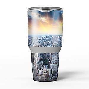 Design Skinz Fusion NYC Skylight - Skin Decal Vinyl Wrap Kit Compatible with The Yeti Rambler Cooler Tumbler Cups