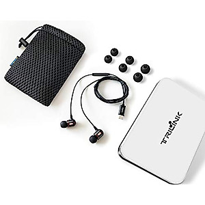 USB C Headphones Wired Type C Earbuds Headset - with Mic and Volume Control Compatible with iPad Pro 11" 12.9" 2018/2020/MacBook/MacBook Pro/New MacBook Air, Google Pixel/5 4 3 2 XL, Samsung Galaxy