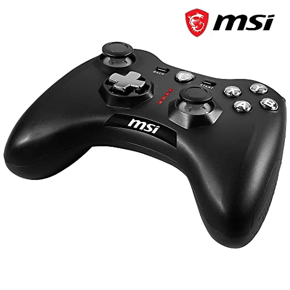 MSI Gaming Wired Dual Vibration Gaming Controller for PC and Android (Force GC20 V2)