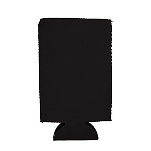 Blank Neoprene 16 oz. Can Coolie (2 Pack, Black)