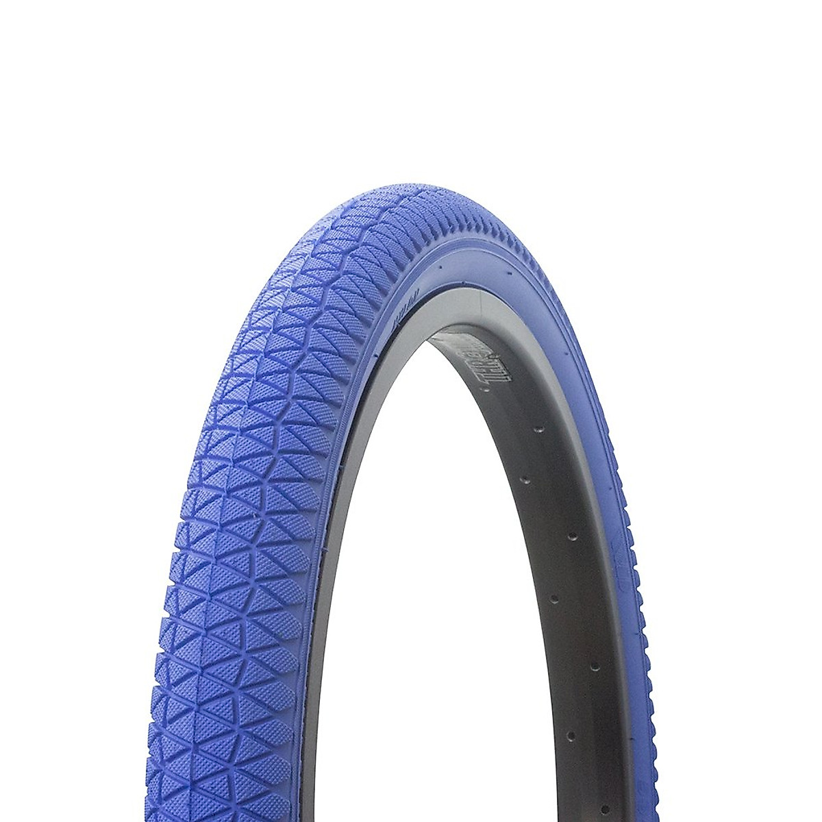 Wanda BMX Tread Bicycle Tire 20 x 1.95, for Bikes, (Blue)