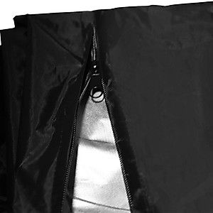 Rollaway Bed Storage Cover, Folding Bed Storage Cover With Zipper, Waterproof Universal Rollaway Bed Protector Cover, Heavy Duty Folding Bed Storage with Adjustable Drawstring L33"xW13"xH42"