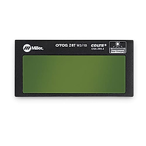 Welding Lens, 2 x 4 in, 10, Auto-Darkening