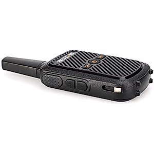 Retevis RT15 Small Walkie Talkies for Adults,Mini 2 Way Radio Rechargeable Long Range, USB Charging, Hands-Free Walky Talky for Camping Skiing Neighborhood Easter Basket Stuffers (4 Pack)