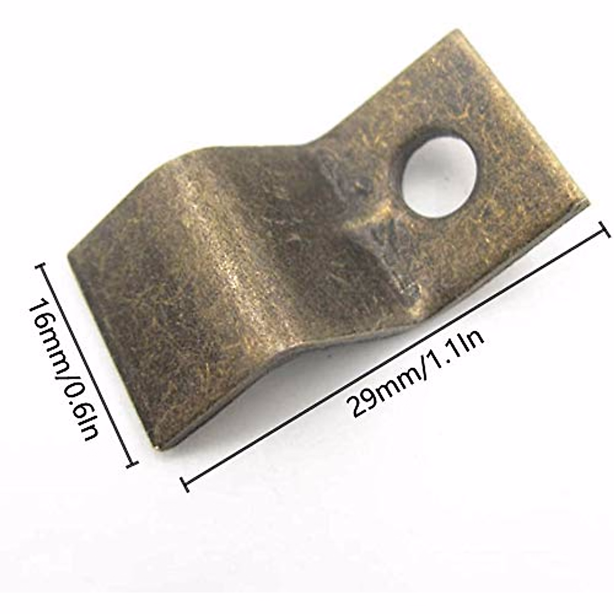 Table Top Fasteners with Screws, Desk Top Fasteners, Heavy Duty Table Top Connectors/Table Clips/Table Top Brackets, Set of 20 Packs (Include 20 Clips and 20 Screws)