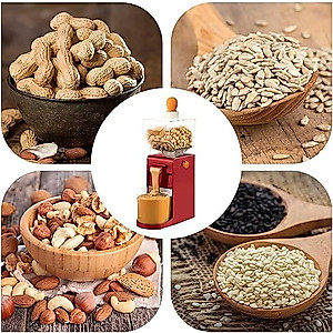 Peanut Butter Maker Nut Grinder, Small Cooking Machine, Home 110V/220V 120W Kitchen Butter Machine