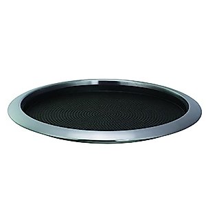 Service Ideas TR1412RI Tray with Removable Insert, 12" Round, Stainless Steel
