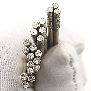 ILOVETOOL 2.5mm Diamond Drill Bits Tools for Jewelry Making Gem Stone Pack of 20Pcs