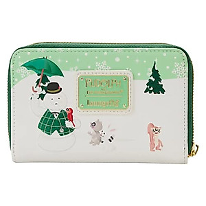 Loungefly Rudolph the Red Nosed Reindeer Merry Couple Zip Around Wallet