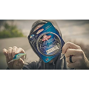 Berkley Vanish®, Clear, 20lb | 9kg, 250yd | 228m Fluorocarbon Fishing Line, Suitable for Saltwater and Freshwater Environments