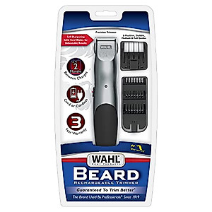 Wahl Groomsman Corded or Cordless Beard Trimmer for Men - Rechargeable Grooming Kit for Facial Hair - Beard Trimmer & Groomer - Model 9918-6171V