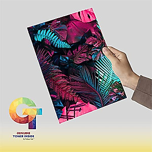 Professor Color Re-Coded OEM Toner Cartridge Replacement for Xerox WorkCentre 7525 7530 7535 7545 7556 7830 7835 7845 7855 | 006R01513 006R01514 006R01515 006R01516, Toner Cartridge 4 Pack