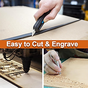 12 Pack 11.8 × 11.8 Inch Basswood Sheets Thin Wood Sheets Plywood Board Basswood Sheets 1/8 inch Square Unfinished Wood Boards for Crafts, DIY Project, Mini House Building Architectural Model Making