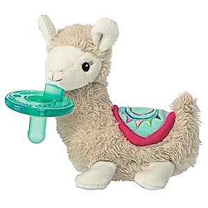 Mary Meyer WubbaNub Infant Pacifier, 6-Inches, Lily Llama 1 Count (Pack of 1)