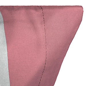 Jay Franco Disney Minnie Mouse Twin Sheet Set - Super Soft Pink Mandala 3 Piece Bedding Set - Kids Microfiber Sheets Includes Reversible Pillow Covers