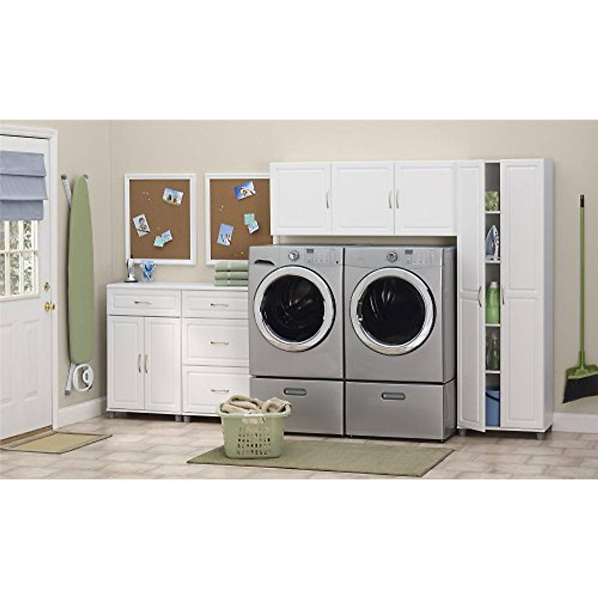 SystemBuild Kendall 54" Wall Cabinet in White