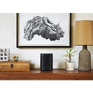 Sonos One (Gen 2) Smart Speaker with Alexa - Black (Renewed)