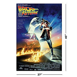 (27x40) Back to the Future Michael J Fox Movie Poster