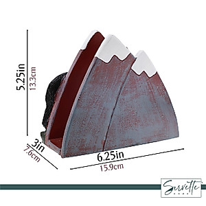 Rustic Napkin Holders for Kitchens - Bear Mountains