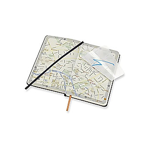 Moleskine Journey City Notebook, Berlin, Hard Cover, Pocket (3.5" x 5.5") Black, 220 Pages