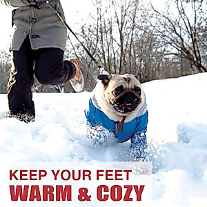 35° Below Thermal Insulated Socks for Men and Women, Designed with Soft Aluminized Loops to Keep Feet Warm and Cozy, One Pair, Large, Black/Silver