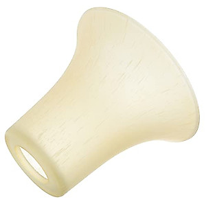OSALADI Glass Lampshade Vintage Decor Floor Decor Clear Gesso Alabaster Shade Alabaster Lamp Shade Glass Lamp Shades Home Lampshade Chic Lampshade Lamp Replacement Cover Cylinder Shades
