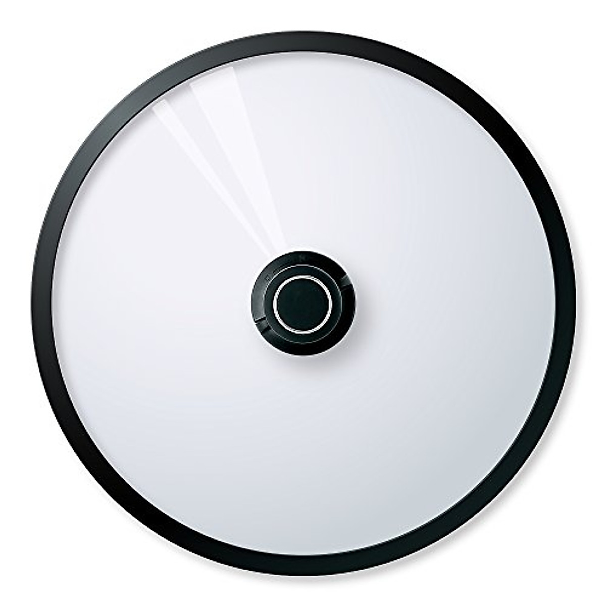 Black Cube Frieling Hybrid Stainless/Nonstick Cookware Tempered Glass Lid, 12 1/2-Inch Diameter, 12.5-Inch, Silver