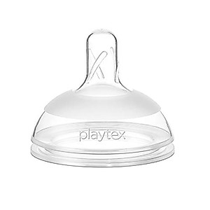 Playtex Baby Naturalatch Comfort Nipples, Fast Flow, 2 Count (Pack of 1)