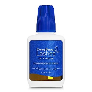 Eyelash Extension Remover and Lash Remover for Lash Extensions - Eyelash Glue Remover Dissolves Eyelash Extension Glue by Existing Beauty Lashes 15 ml