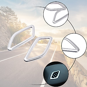 Suitable for Mercedes-Benz CLA GLA Class W117 X156 2014-2017 ABS chrome-plated dashboard air conditioning vent decorative sticker accessories