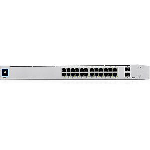 Ubiquiti Networks UniFi USW-24 Configurable 24-Port Gigabit Layer 2 Ethernet Switch with SFP