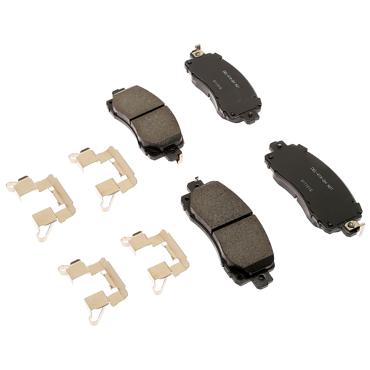 ACDelco Gold 17D2045CHF1 Ceramic Front Disc Brake Pad Kit