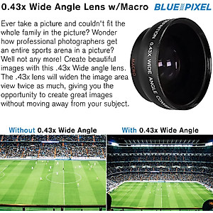Canon Intl. Canon EOS 2000D (Rebel T7) DSLR Camera wCanon EF-S 18-55mm F3.5-5.6 III Lens and Sunshine Photo Professional Accessories Bundle... (Renewed)