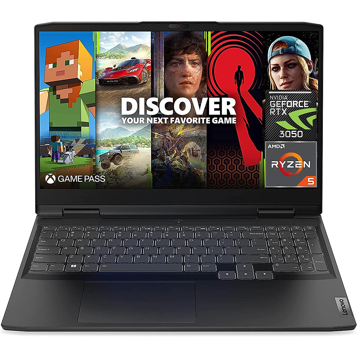 Lenovo 2023 IdeaPad Gaming 3 Gaming Laptop, 15.6" FHD Display, AMD Ryzen 5 6600H up to 4.5GHz, NVIDIA GeForce RTX 3050, 32GB DDR5 RAM, 1TB SSD, Wi-Fi 6, Bluetooth, Windows 11 Home, ‎Onyx Grey