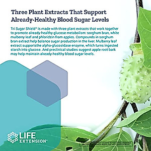 Life Extension Tri Sugar Shield, 60 Count