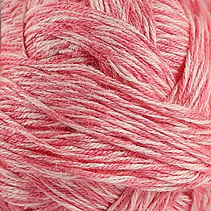 8 Balls La Mia Crown Yarn, Total 7.05 Oz (200 gr), Each 0.88 Oz (25 gr), 800 mt (874 yds), Knitting and Crocheting, 50% Cotton and 50% Acrylic, 2 Weight Fine Yarn, Pink L901