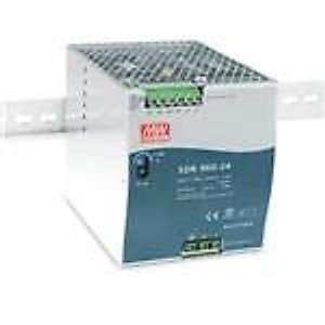 Mean Well SDR-960-48 DIN Rail Power Supplies 960W 48V 20A, PFC, 180-264VACin, Adj Output, Enclosed