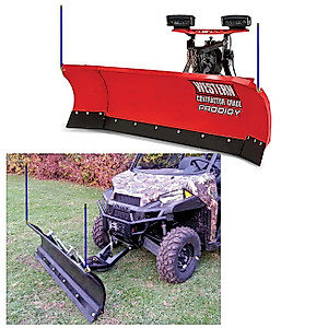 SUONE Snow Plow Blade Marking Guide Kit Blue 20 '' 304 Stainless Steel Connector for Blizzard Boss SNO Way West Snow Plow More Pickups SUV UTV ATV